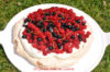 Pavlova fruits rouges - Un jardin dans ma cuisine