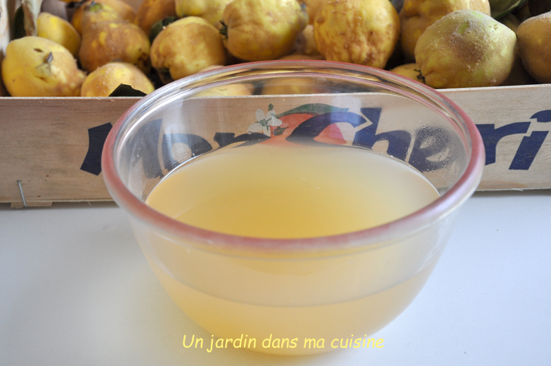 Gelée de coings - Un jardin dans ma cuisine